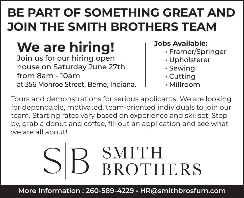 BE PART OF SOMETHING GREAT AND | Other Jobs | decaturdailydemocrat.com