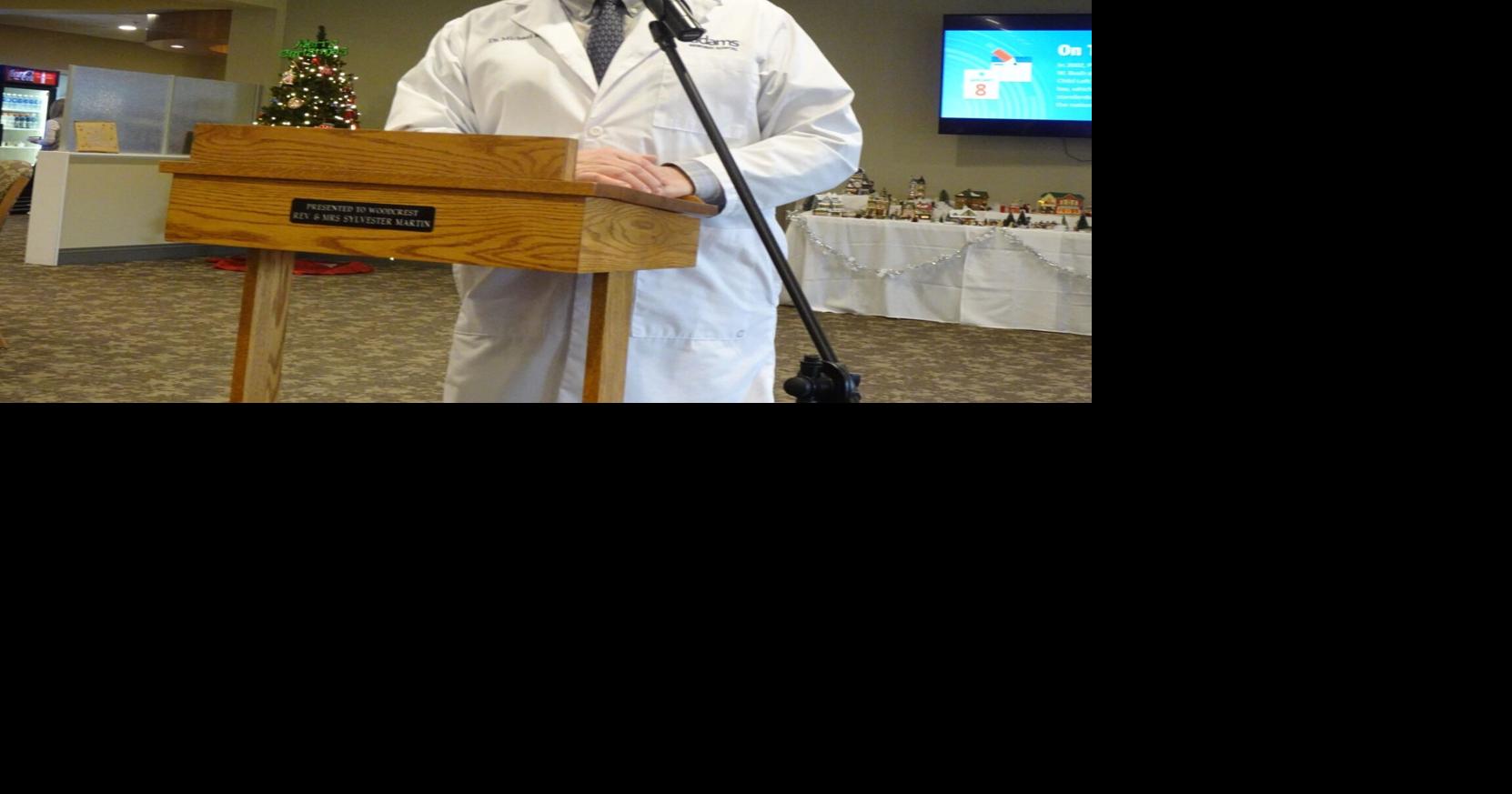 Dr. Ryskin explains to Chamber luncheon how he got to AMH | News ...
