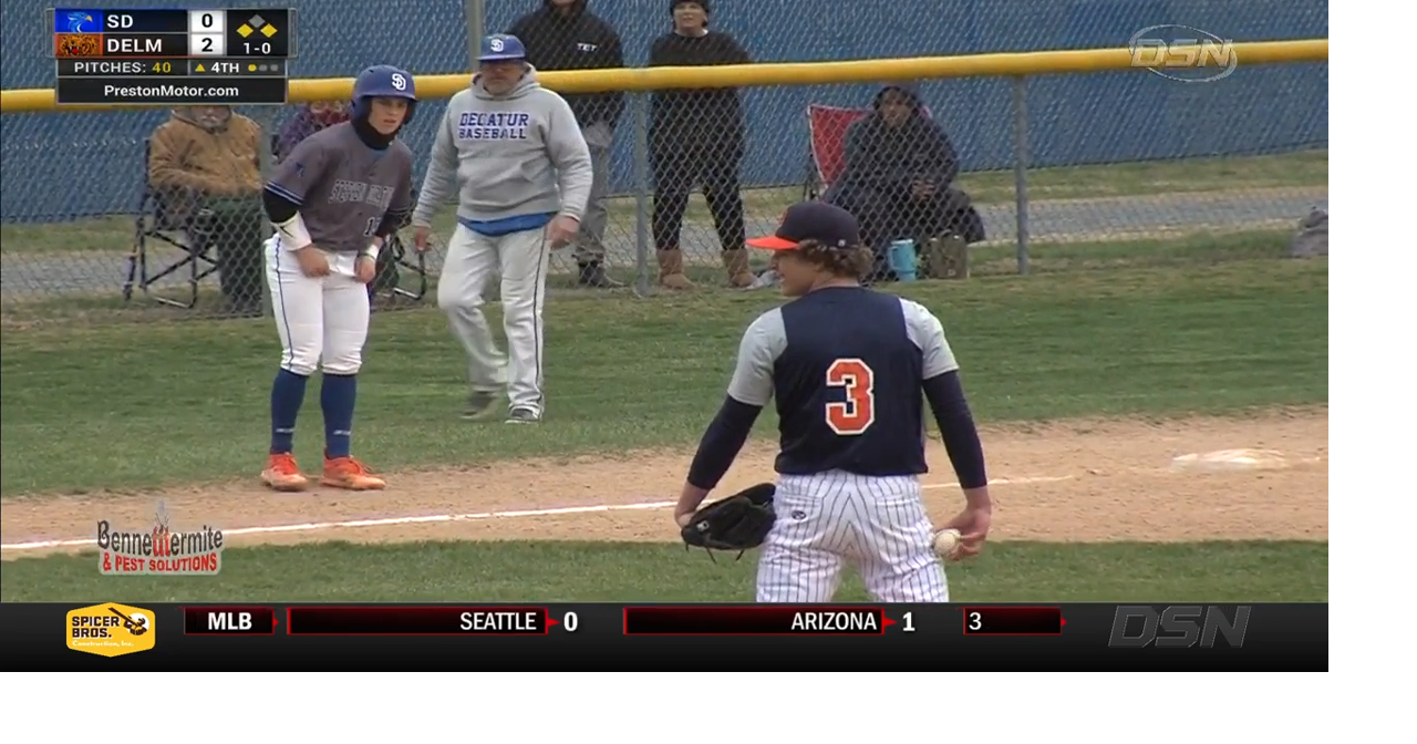 Full Game: Stephen Decatur at Delmar Baseball | Ott | delmarvasportsnetwork.com