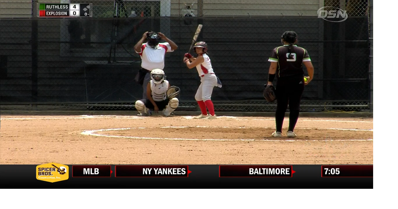 USSSA Softball SBT2204 - NW Explosion vs NJ Ruthless | USSSA Softball ...