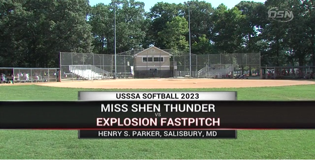 USSSA Softball SBT07282 - NW Explosion vs Miss Shen Thunder Select ...