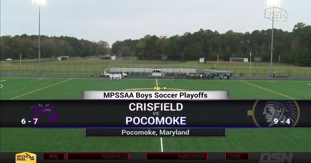 Crisfield at Pocomoke MPSSAA 1A Boys Soccer Regional Final | Schools ...