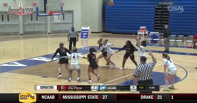 Polytech at Dover Girls Basketball | Henlopen | delmarvasportsnetwork.com