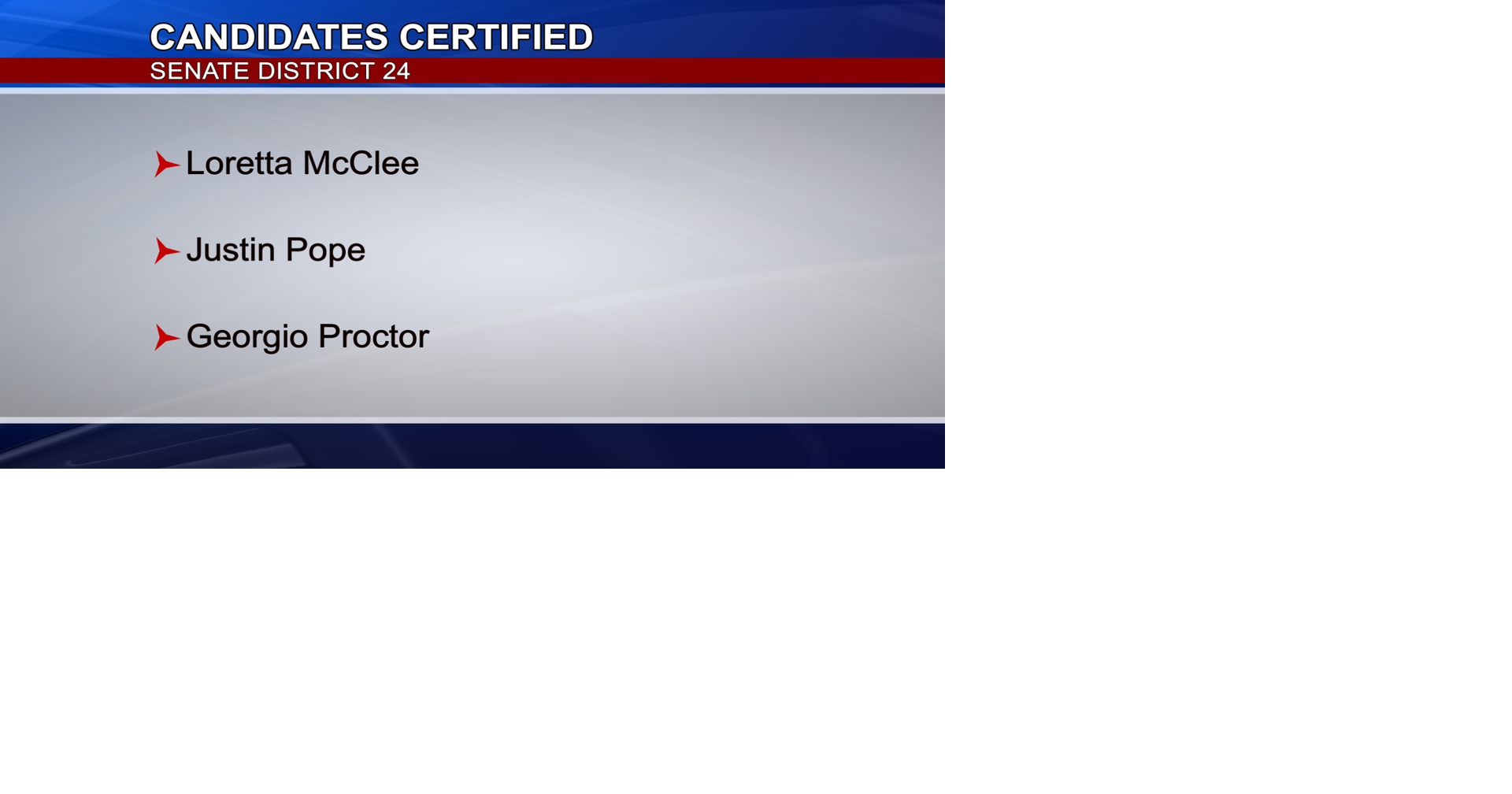 Six candidates certified for Mississippi senate special election | News ...