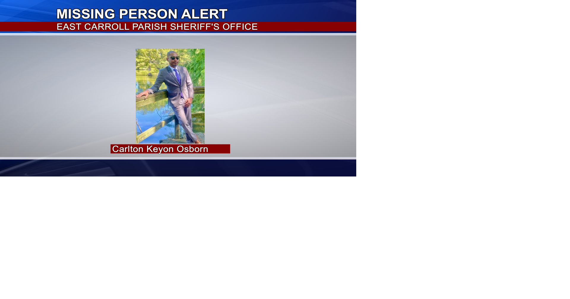 Sheriff seeks missing man | News | deltanews.tv