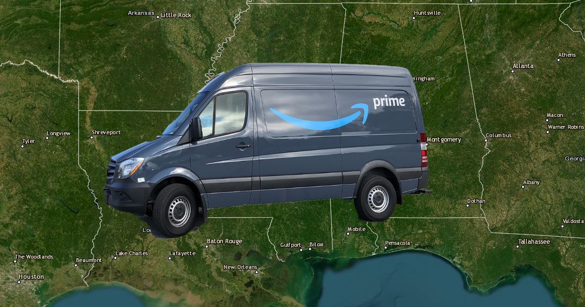 "Not a porch pirate" accused thief steals Amazon van | News | deltanews.tv