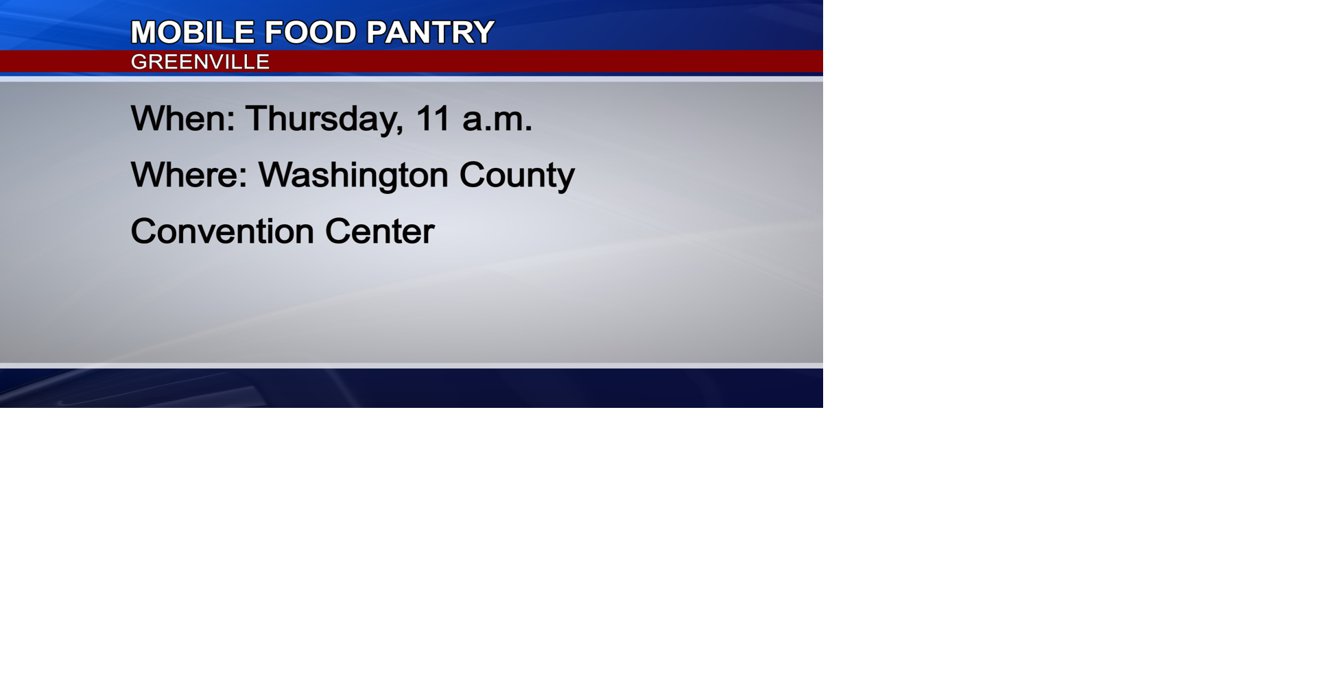 Mobile Food Pantry | Local News | deltanews.tv