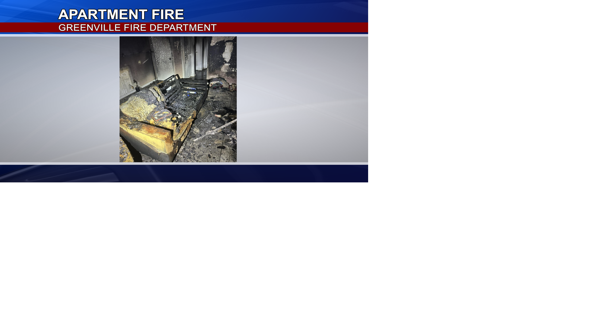 Apartment couch fire contained in Greenville | News | deltanews.tv
