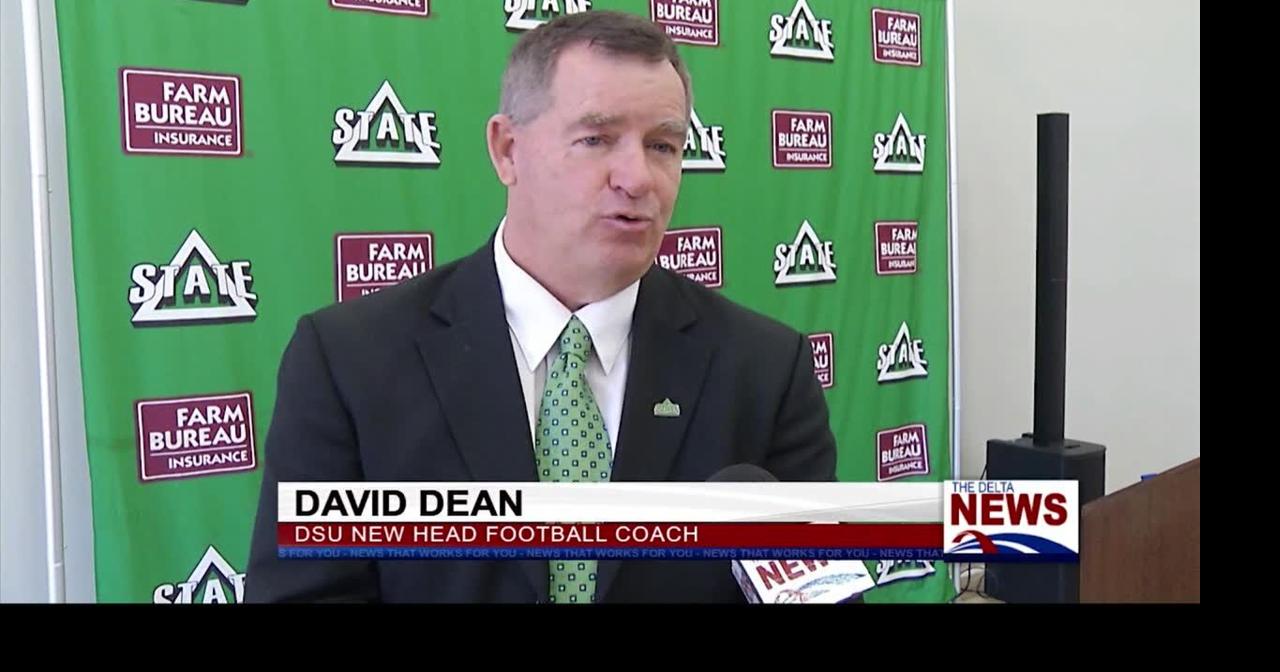 DSU Introduces New Head Football Coach, David Dean | Sports | deltanews.tv