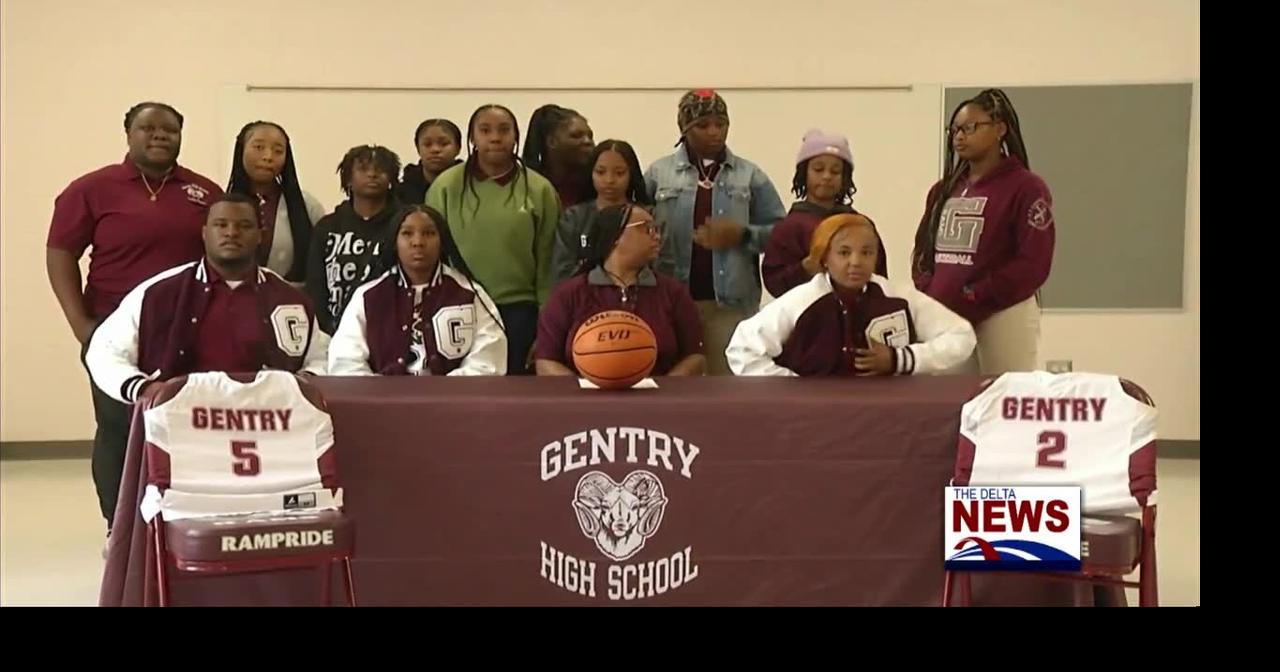 Gentry Lady Rams Sign with MDCC Basketball | News | deltanews.tv