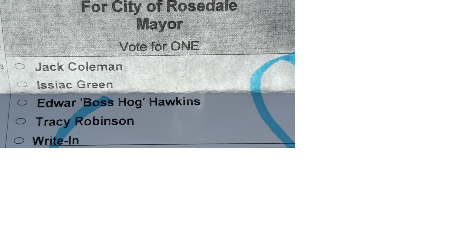 Rosedale is Ready to Elect a New Mayor | News | deltanews.tv