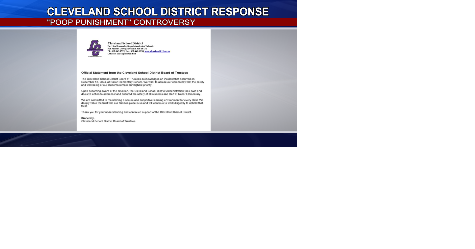 Cleveland School District Finally Acknowledges "Poop Punishment ...