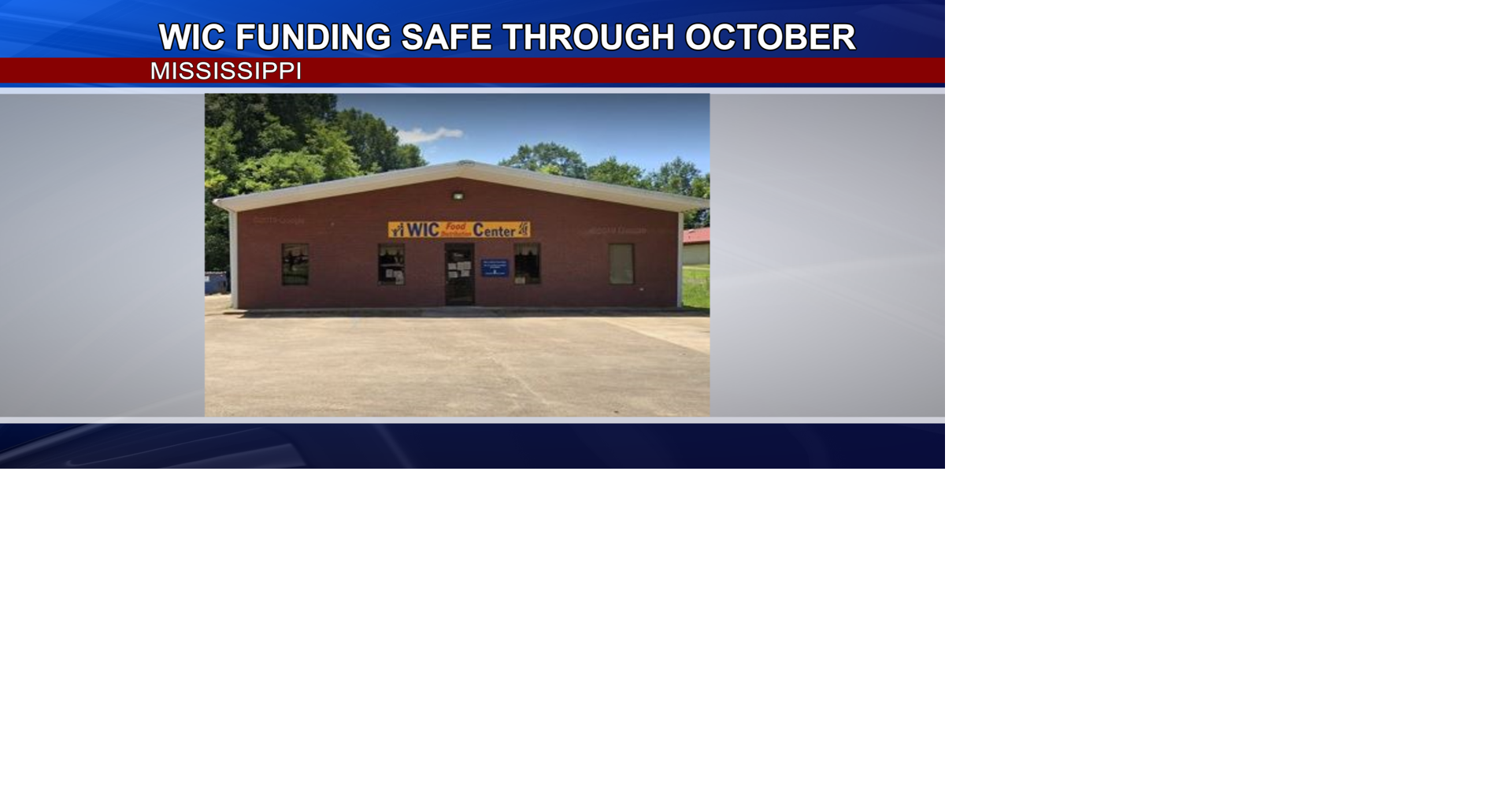 WIC funding secure through October amid shutdown | News | deltanews.tv