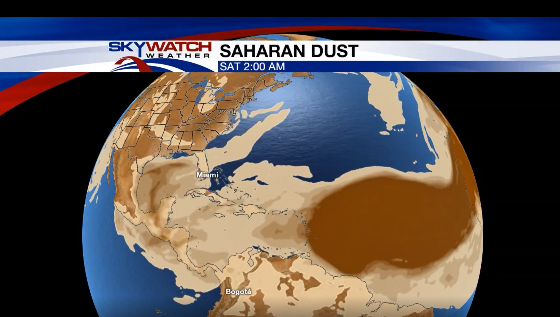 Saharan Dust Headed to Mississippi | Weather | deltanews.tv