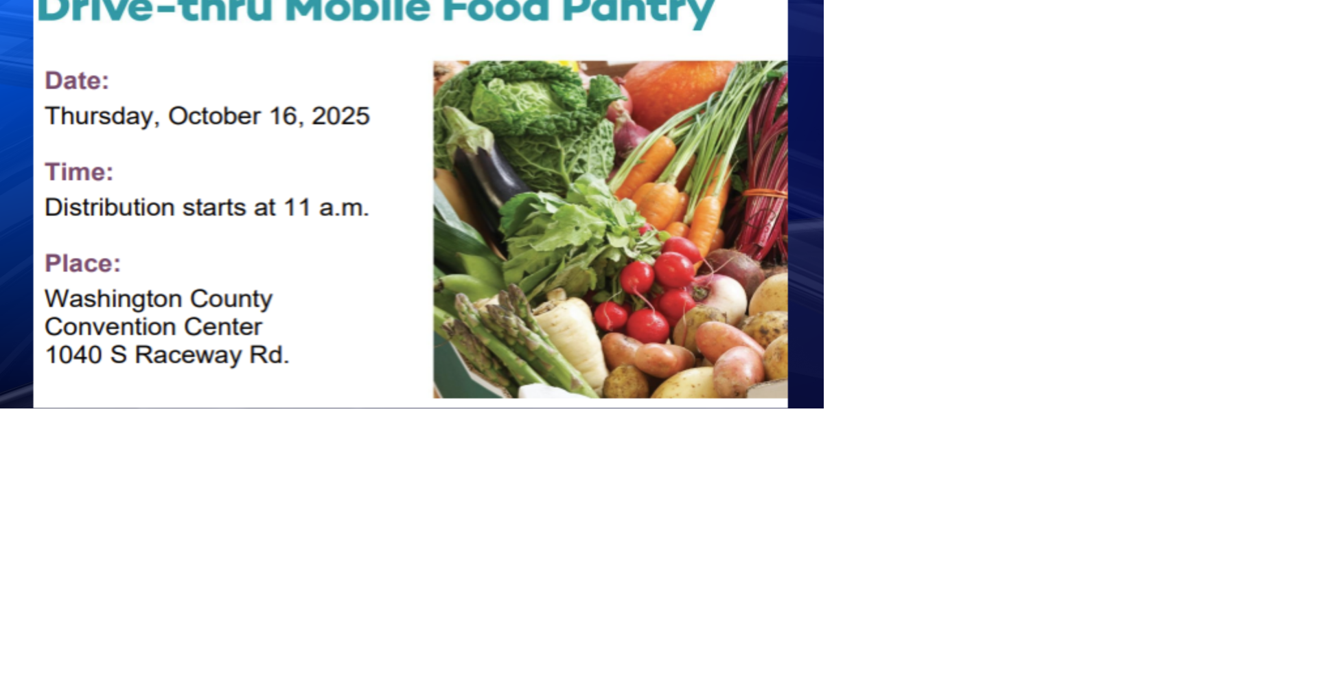 Mobile food pantry | News | deltanews.tv