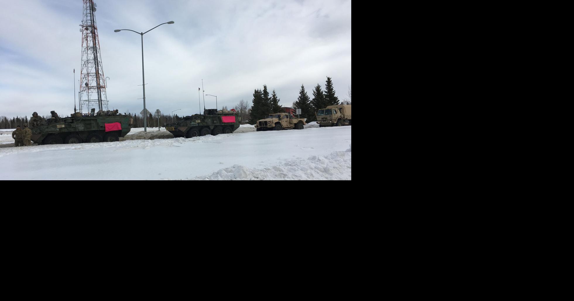 Military convoy breakdown | Local | deltawindonline.com