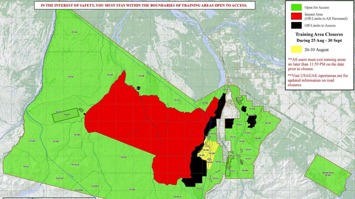 Army Releases Access Maps for Hunting Season | Outdoors ...