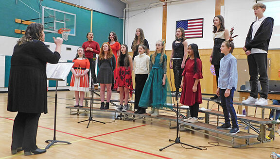 Delta Junior High School ends first semester with a winter concert ...