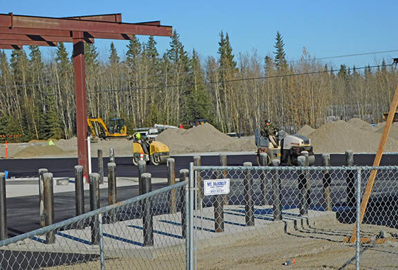 Work on Three Bears continues amid the warm temperatures | Local ...
