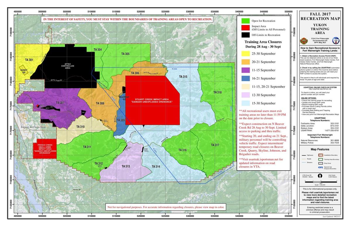 Army changes hunting access in Yukon Training Area | Outdoors ...