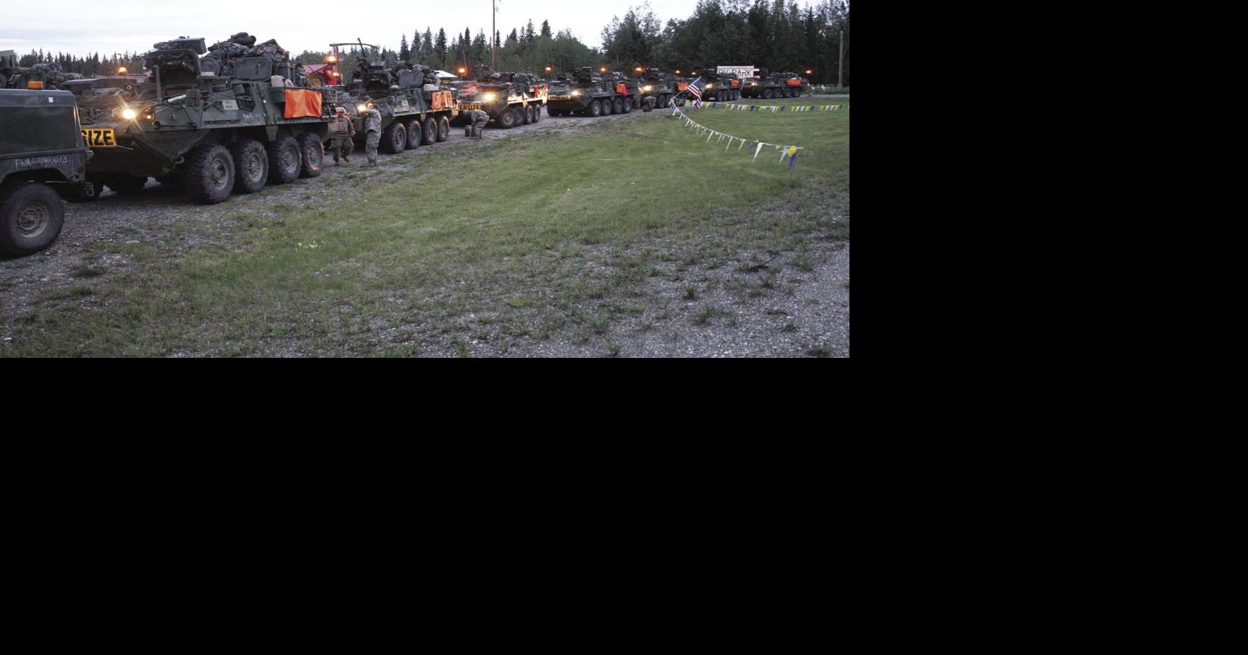 A different view from the inside of a military convoy | Local ...