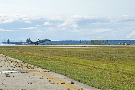 Airmen exercise Agile Combat Employment at Allen Army Airfield during ...