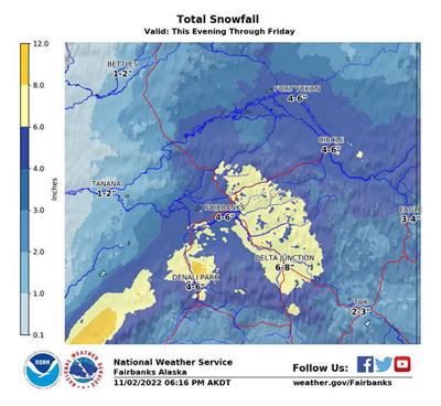 First significant snowfall expect | Local | deltawindonline.com