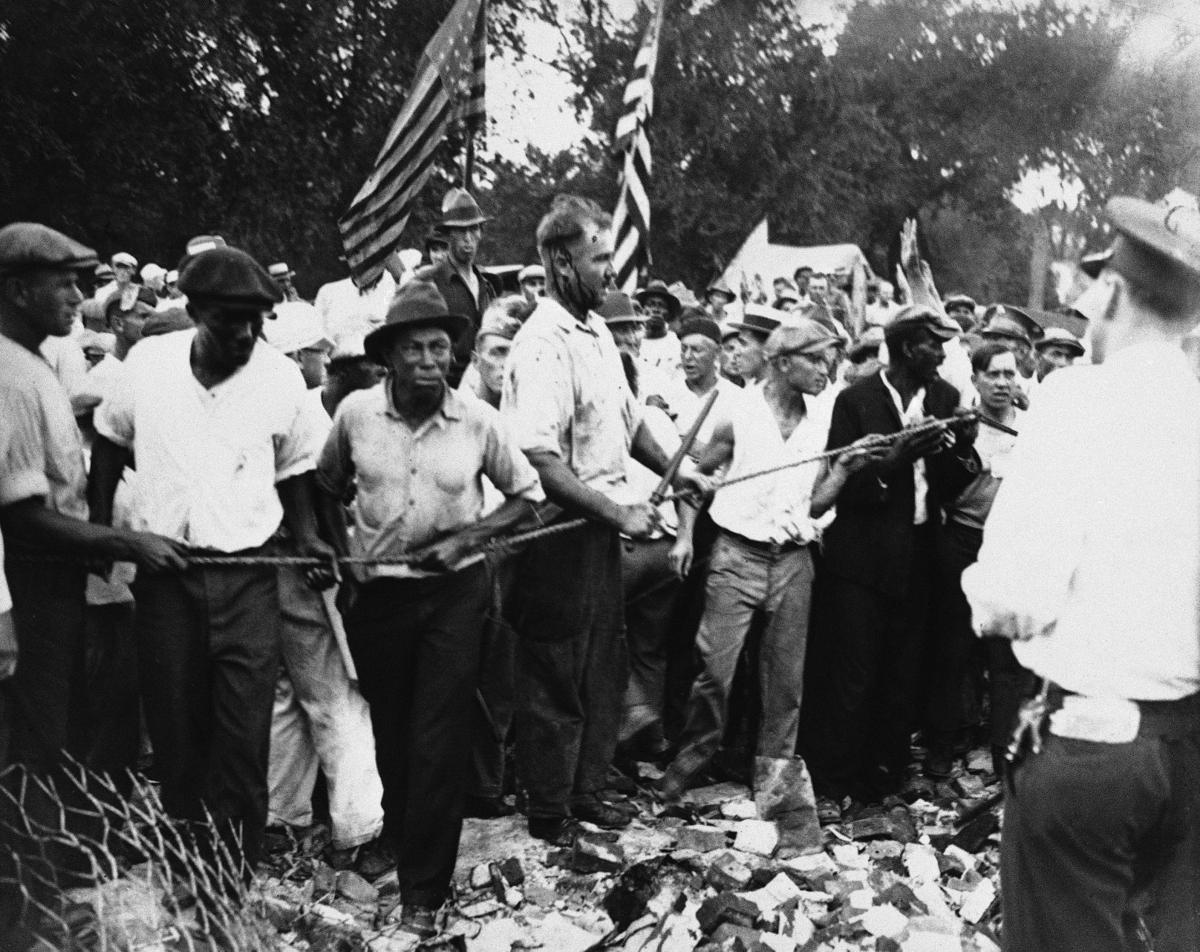 Landmarks & Legacies: Peaceful protest in Washington, D.C., met with ...