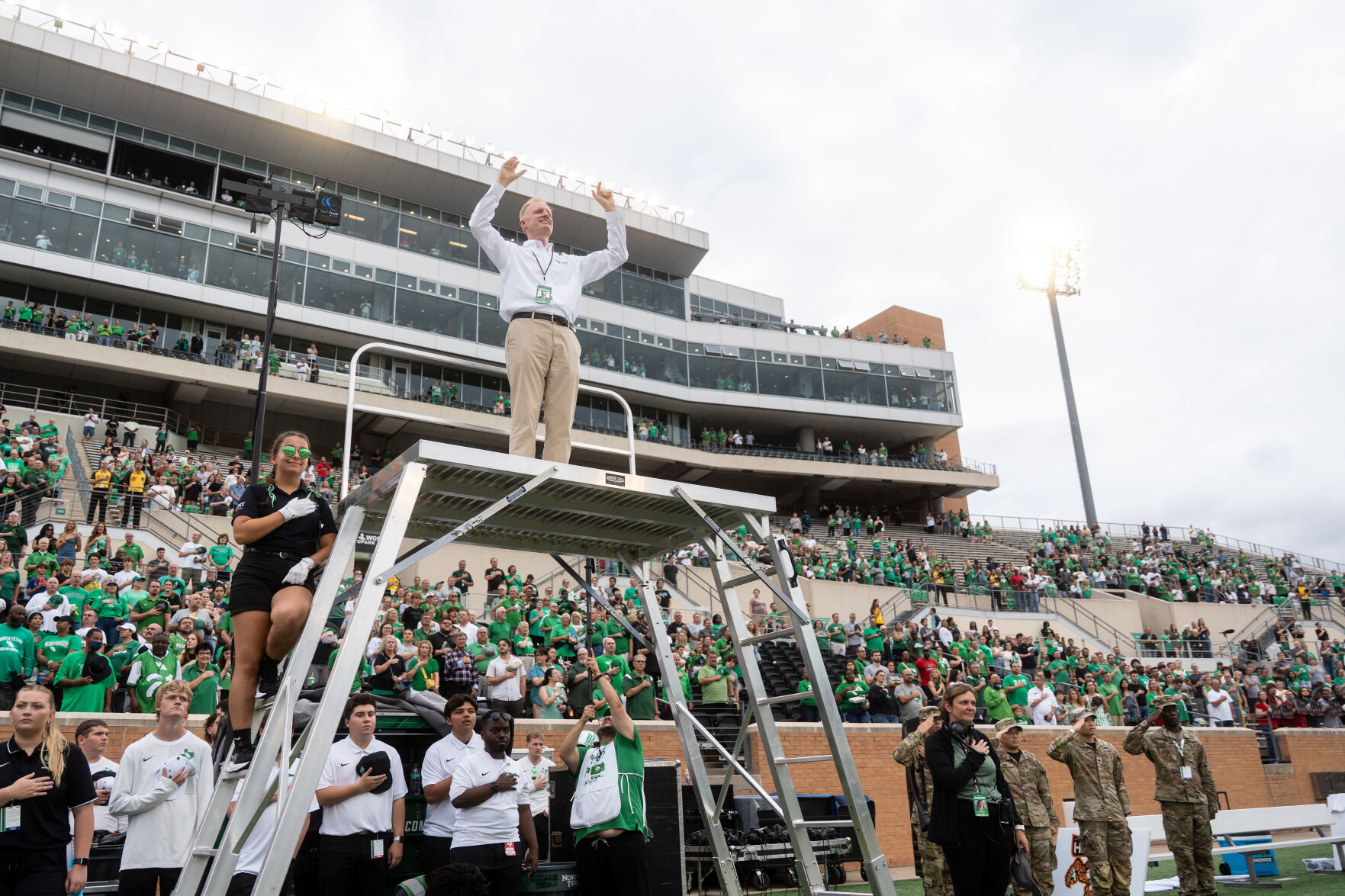 After one year at the helm, Harrison Keller has overhauled UNT’s budget ...