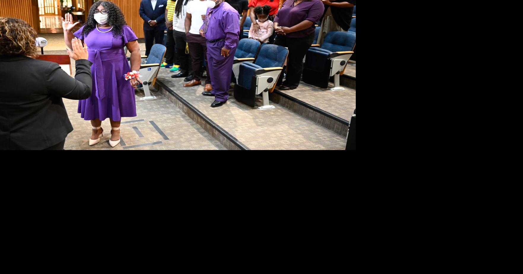 Johnson, Armintor sworn into office; early voting locations set ...