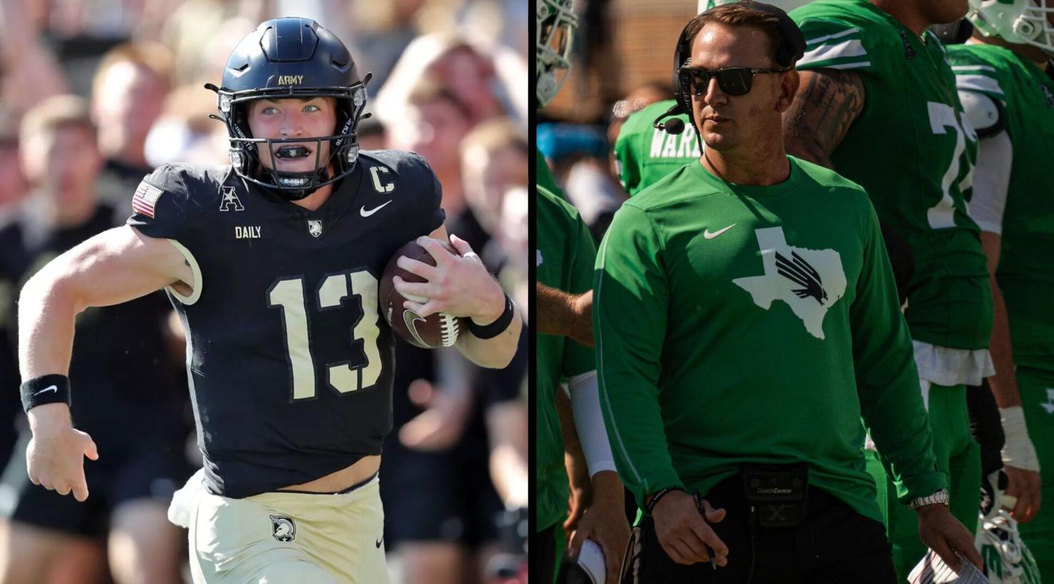 North Texas Gameday: Army star QB Bryson Daily, UNT coach Eric Morris ...
