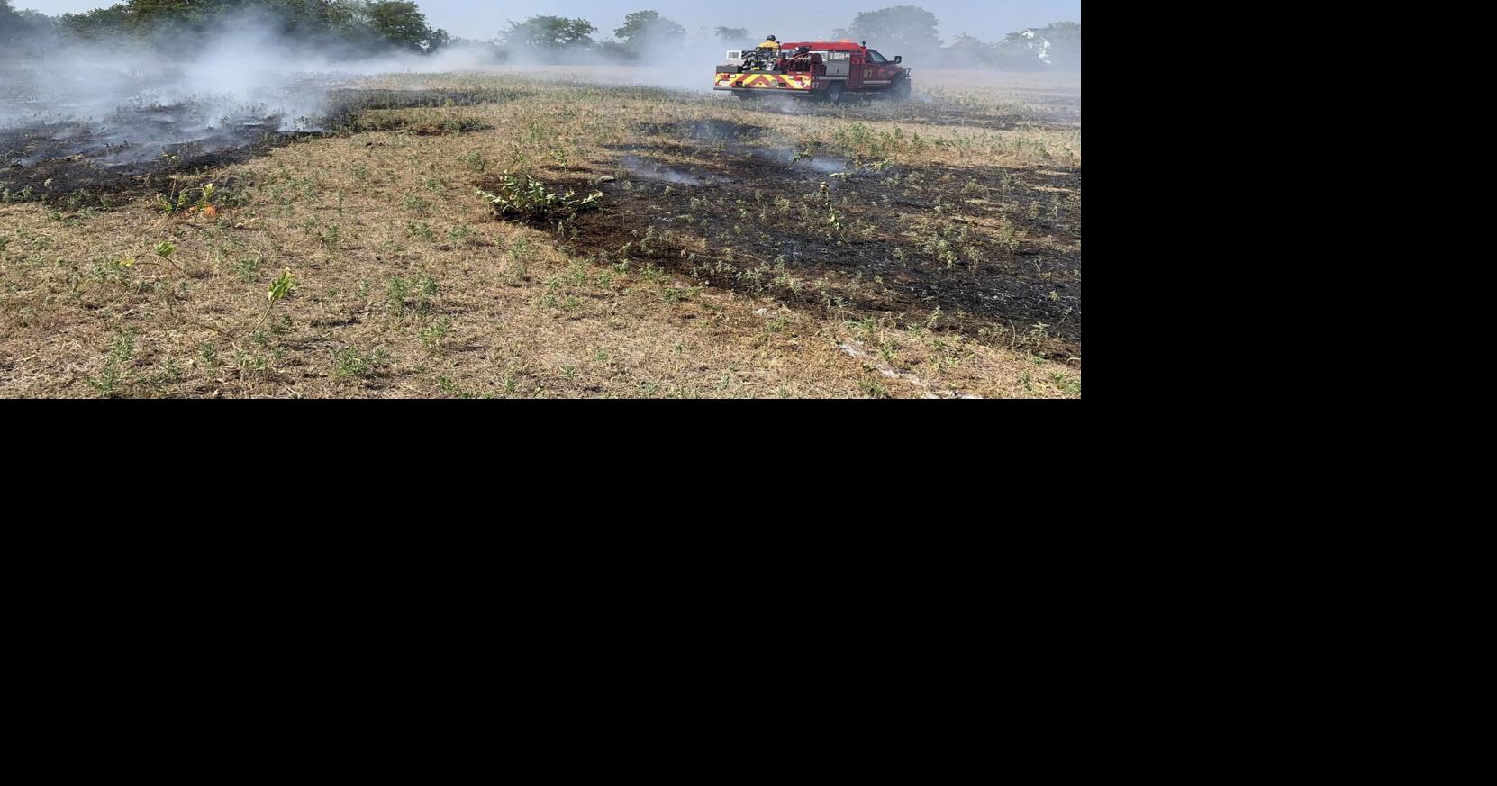 10 acres burned in brush fire near Bonnie Brae in southern Denton ...