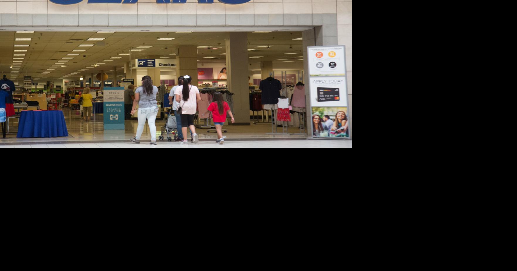 The storefront for Sears at Golden Triangle Mall. Denton's Golden ...