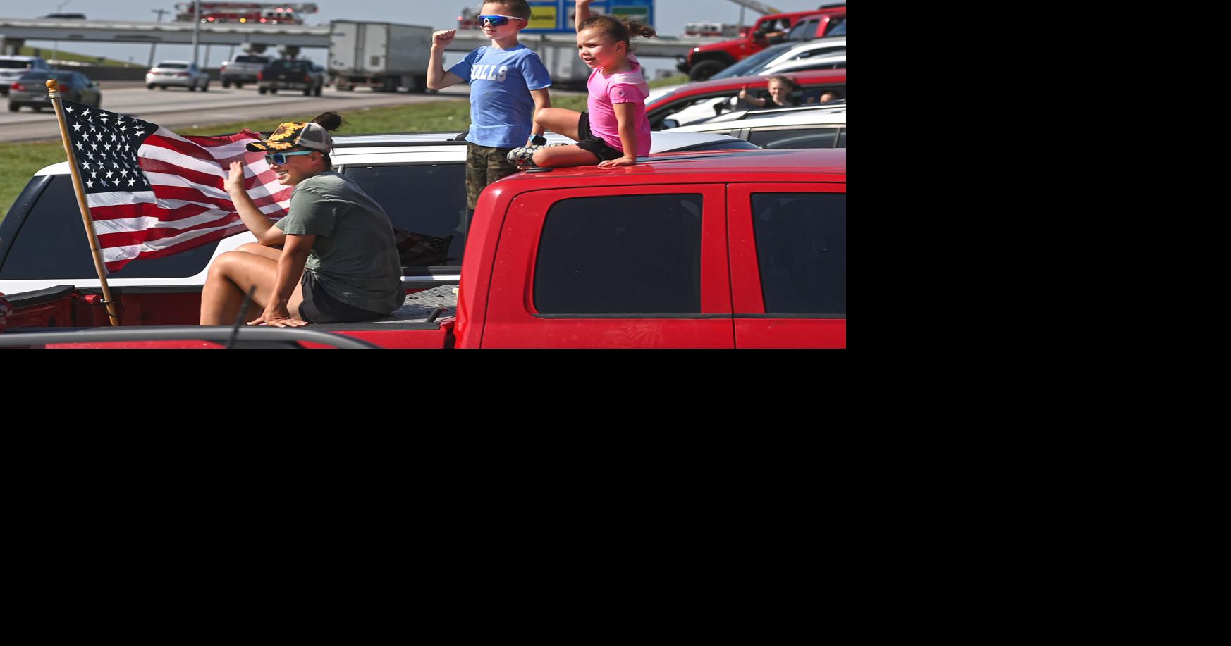 Congressional Medal of Honor motorcade | Denton | dentonrc.com