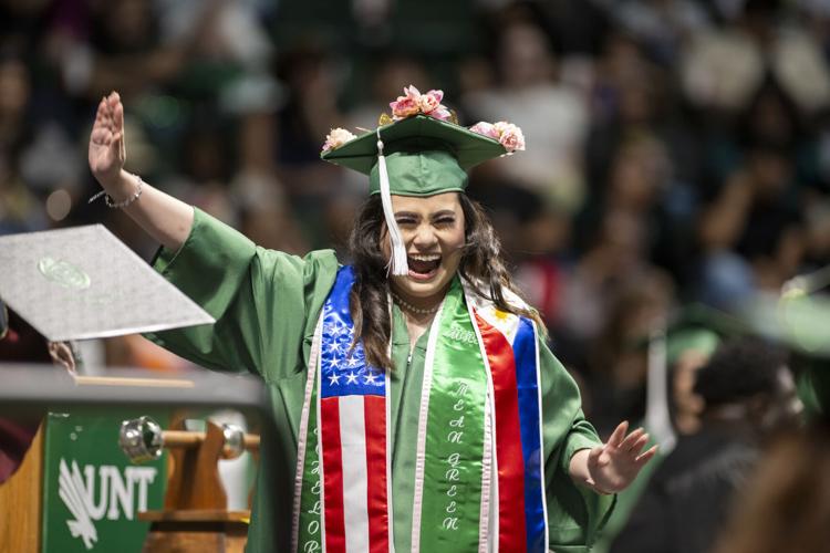 Photos: UNT grads cross the stage for spring commencement | University ...