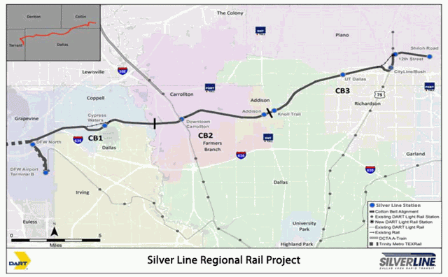 DCTA, DART moving forward with joint rail facility for Silver Line ...