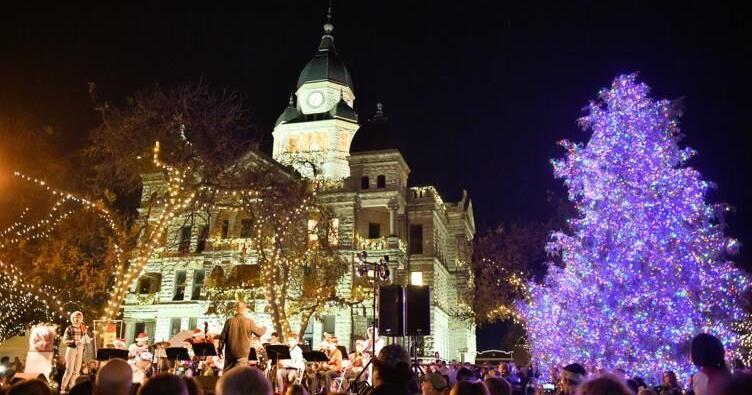 Tonight: A season of lights begins at the Denton Holiday Lighting ...