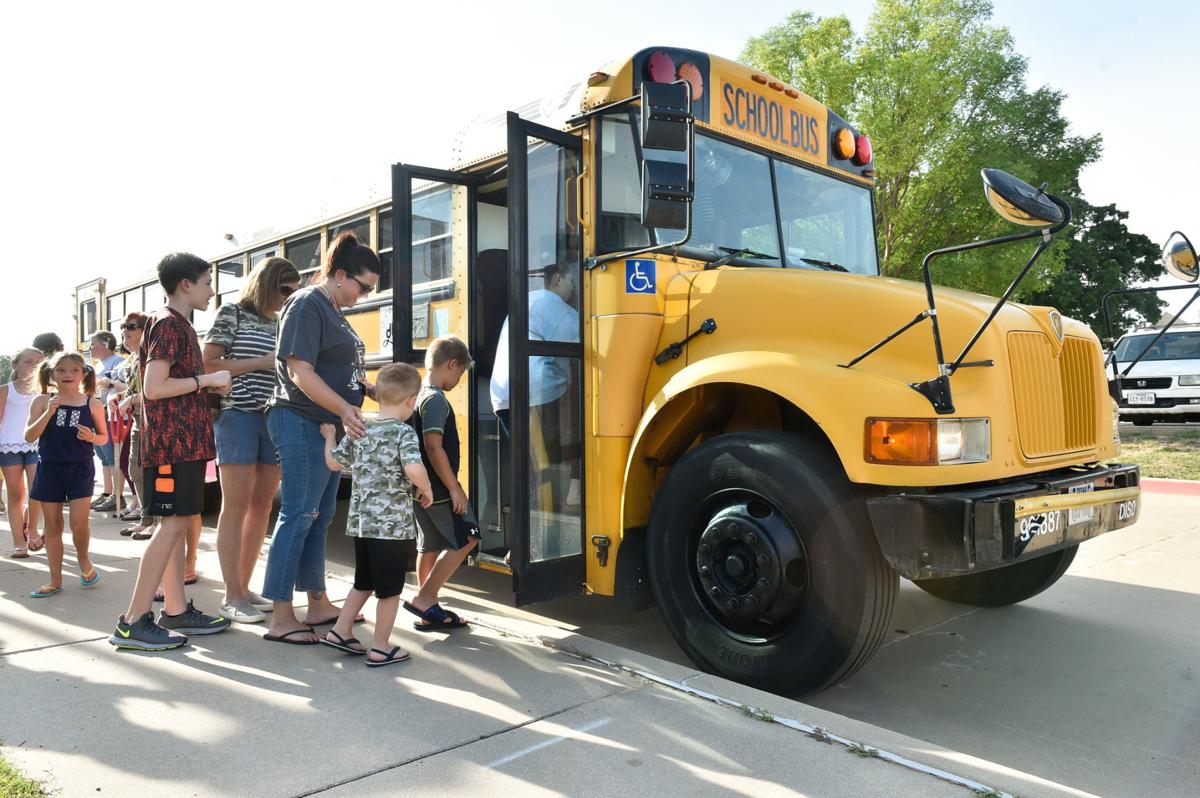 school bus library