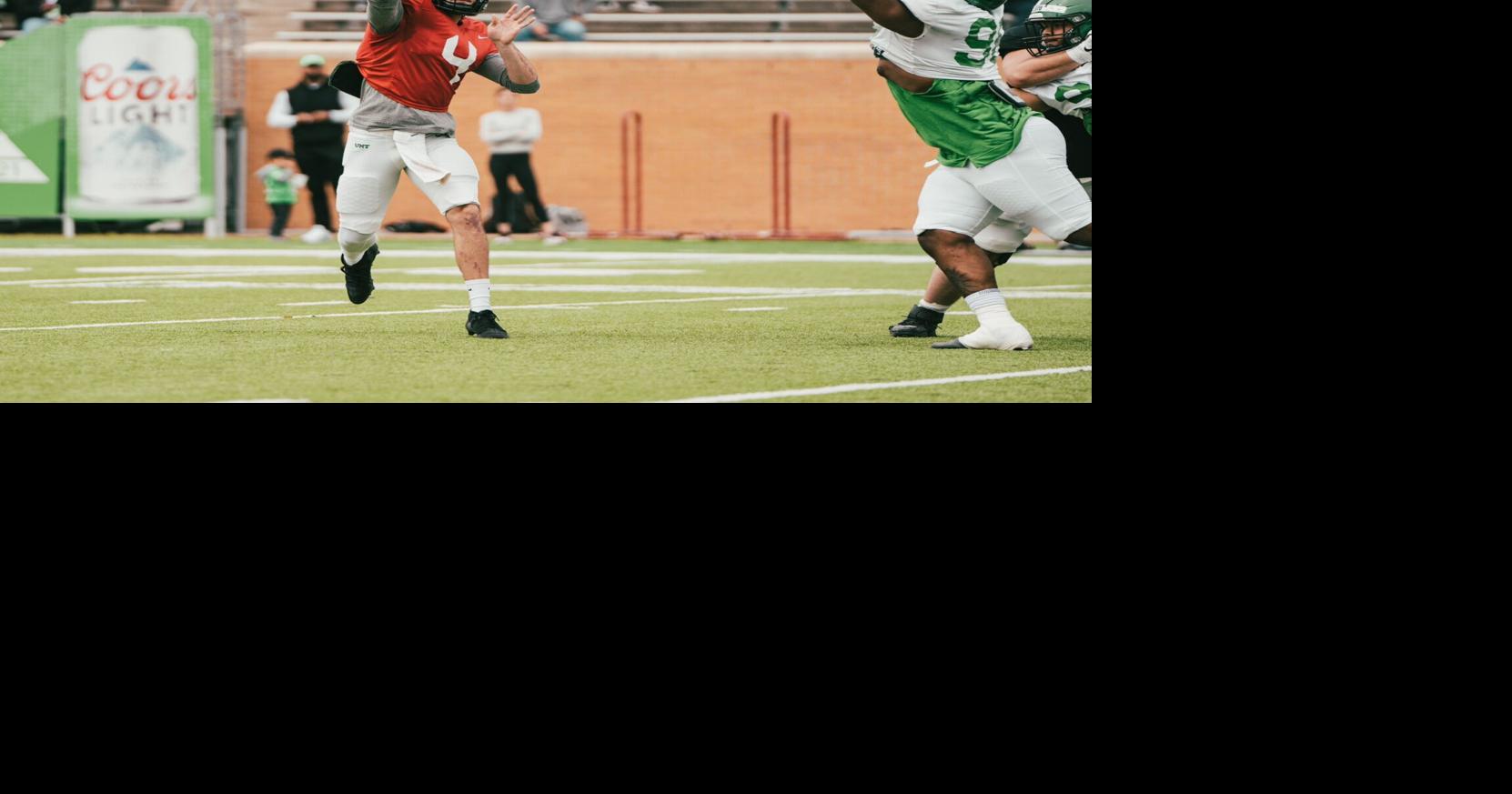 Jace Ruder shines in scrimmage as UNT's quarterback race continues to ...