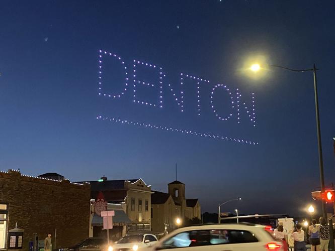 Photos: Mixed views from Denton’s drone show as locals viewed it ...