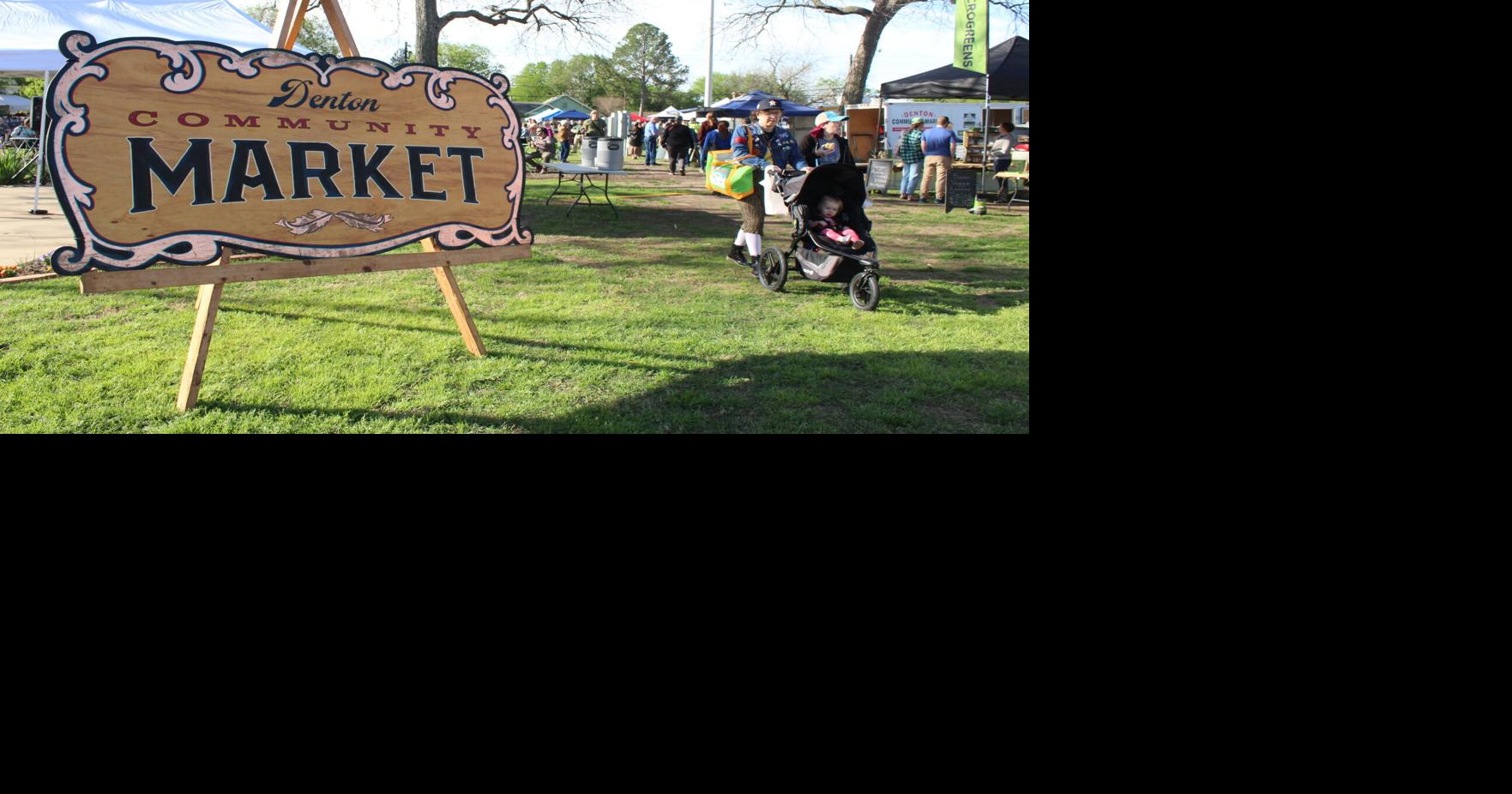 Denton Community Market 14th season opening day photo gallery ...