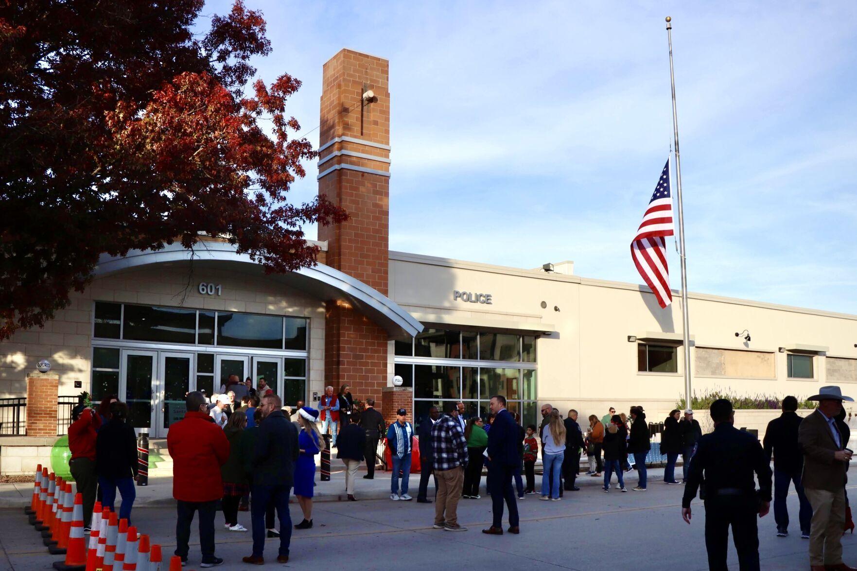 Denton Police Department welcomes residents to its newly renovated ...