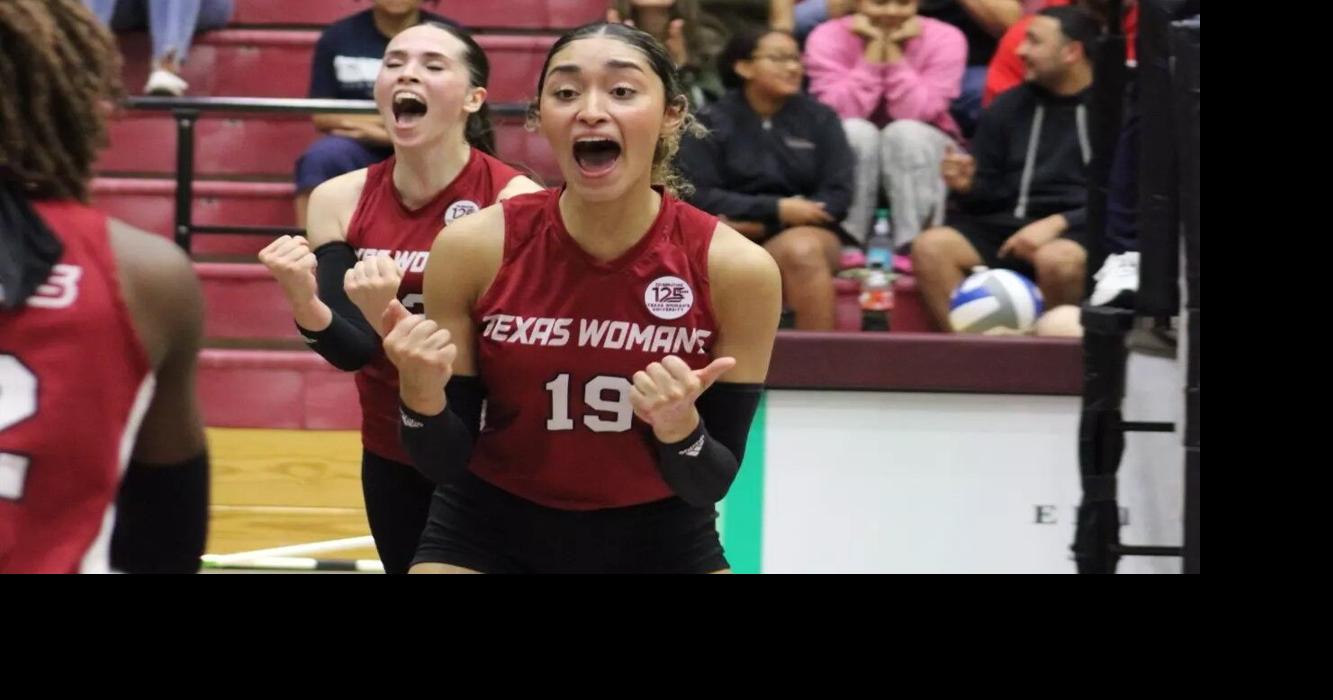 TWU volleyball team sweeps Angelo State for first time in over a decade ...