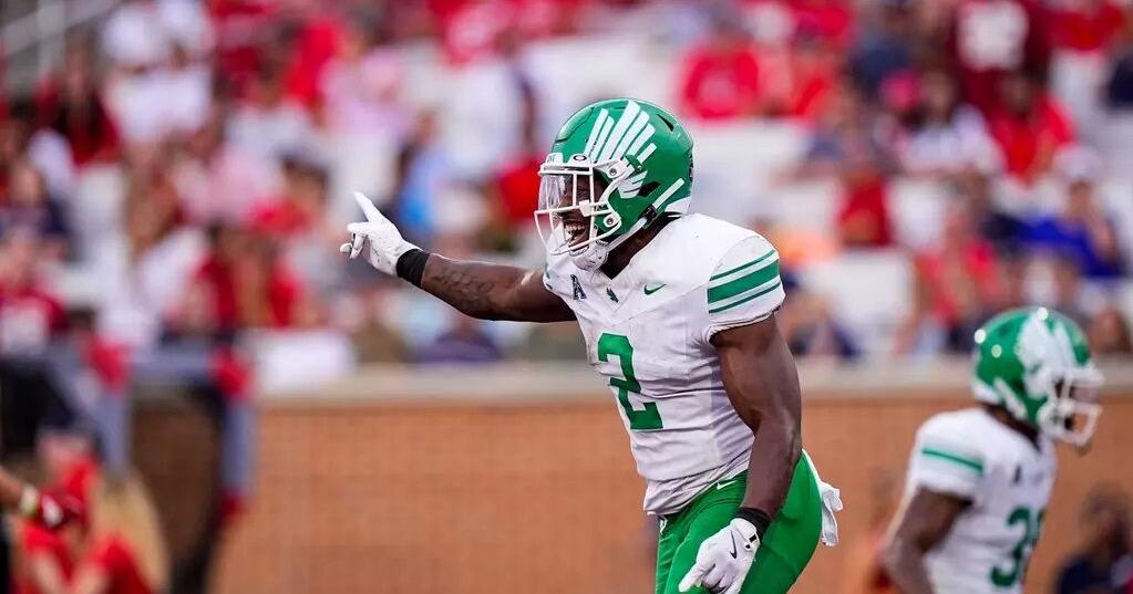 UNT running back Juwaun Price out for season with broken leg | Mean ...