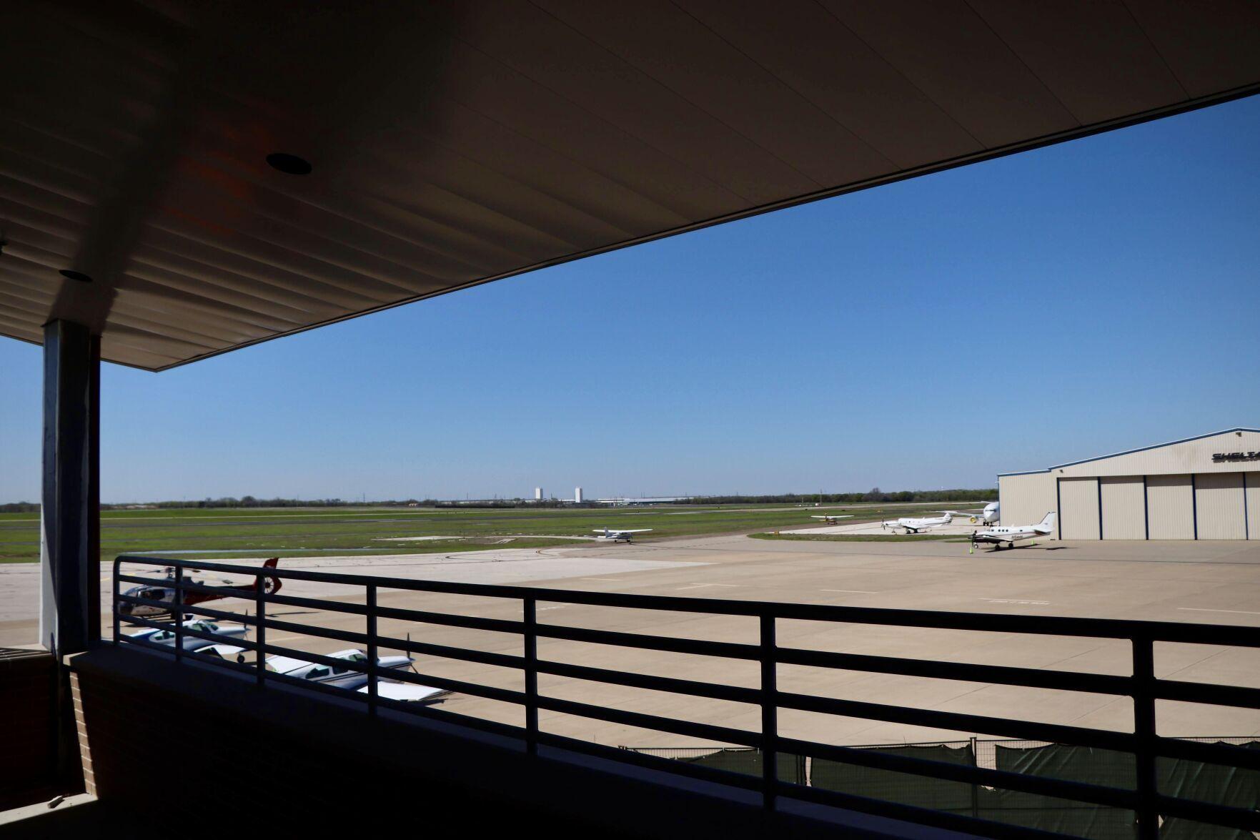 Almost ready for takeoff: Fire Station 9 at Denton Enterprise Airport ...