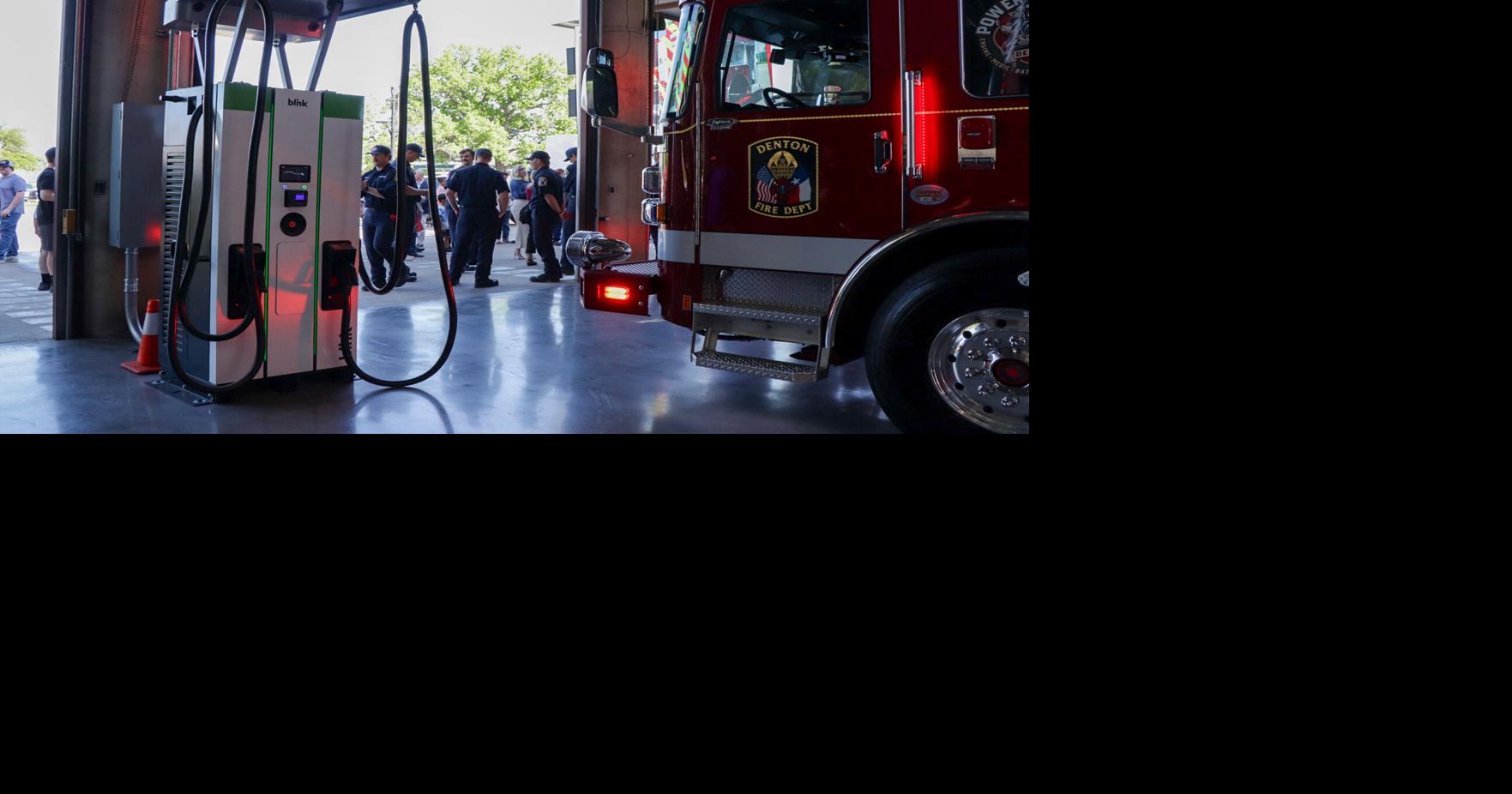 Denton’s Powerhouse gets first electric fire engine in Texas | Denton ...