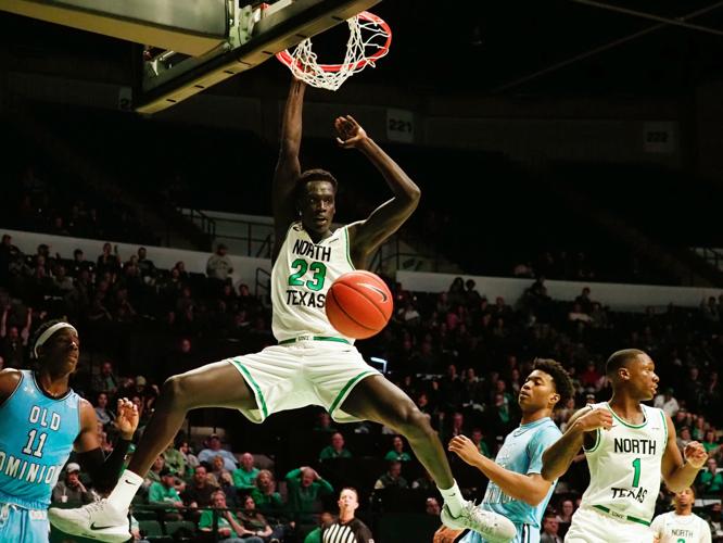 Graduate transfer forward finds home, thrives in one season at UNT ...