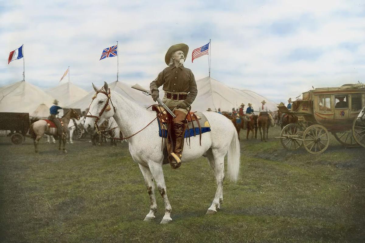 More than a century ago this month, Buffalo Bill Cody performed his ...