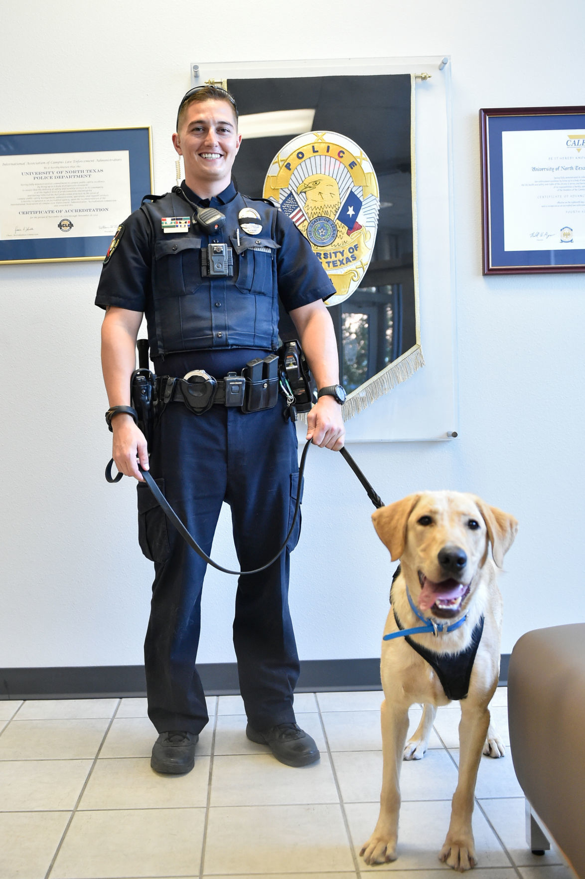 UNT police brings on new bomb detection dog | News | dentonrc.com