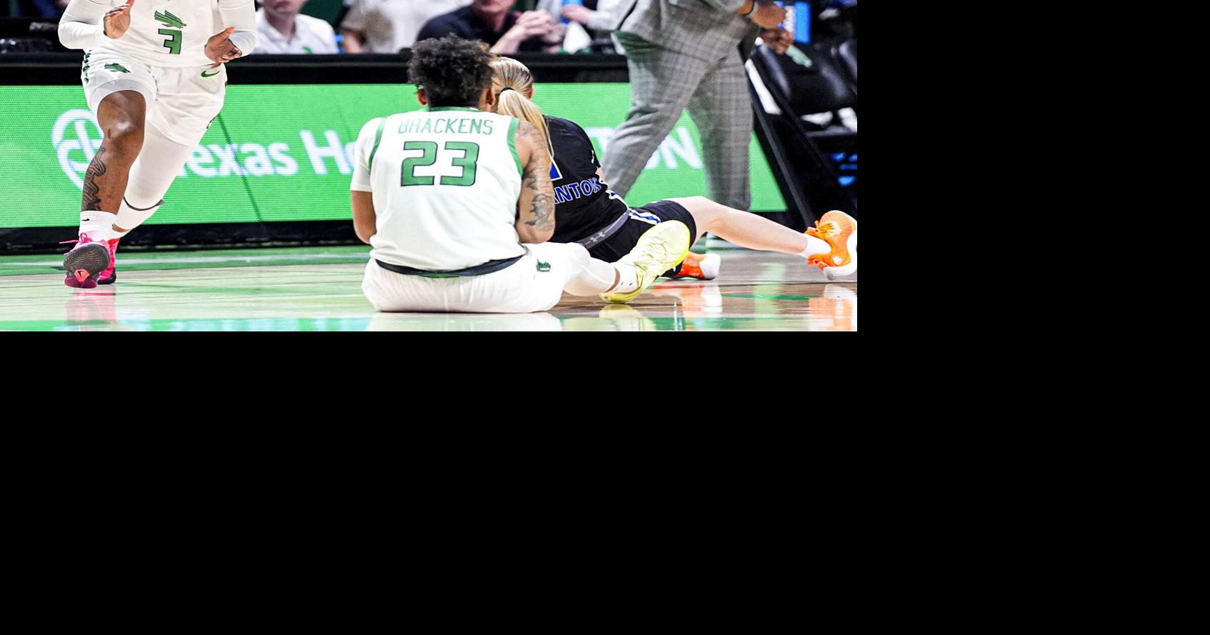 UNT women’s basketball team rolls past UTA for milestone win in WNIT ...